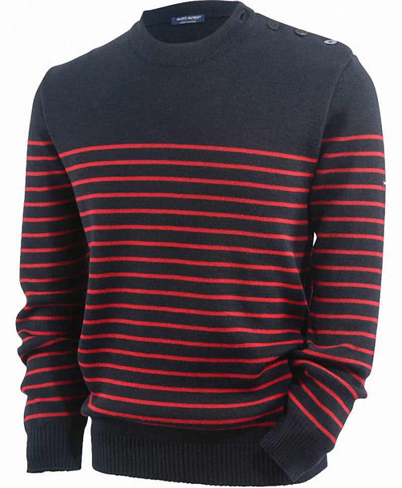 Pull marin rayé BINIC Saint James|lematelot.com Boutique VÊTEMENTS ...